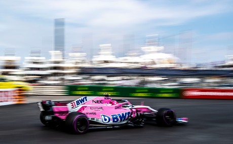 Slow Shutter Speed Photo French Formula Editorial Stock Photo - Stock ...
