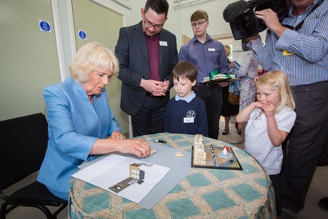 Camilla Duchess Cornwall Visiting Bream Community Editorial Stock Photo ...