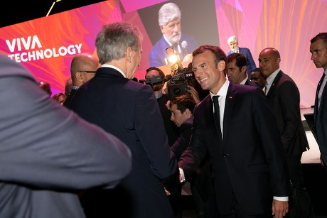 Bernard Arnault Lvmh President Emmanuel Macron Editorial Stock Photo ...