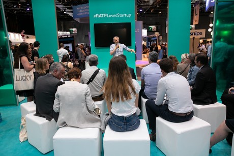 Ratp Stand Vivatech Technology Fair Editorial Stock Photo - Stock Image ...