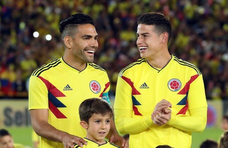 Colombian National Soccer Team Players Radamel Editorial Stock Photo ...