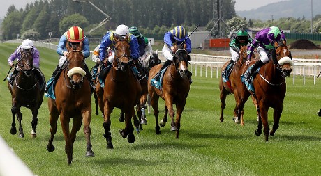 Weatherbys Ireland Greenlands Stakes Ryan Moore Editorial Stock Photo ...