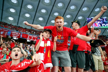 Liverpool Fans Cheer Their Team Before Editorial Stock Photo - Stock ...