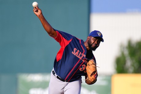 Shairon Martis 39 Delivers Pitch American Editorial Stock Photo - Stock ...