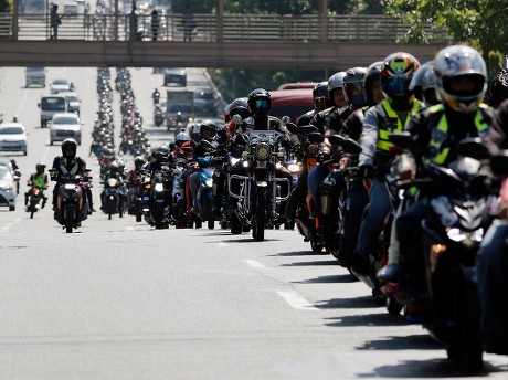 imágenes de Motorcycle riders' travel in motorcade though Manila to ...