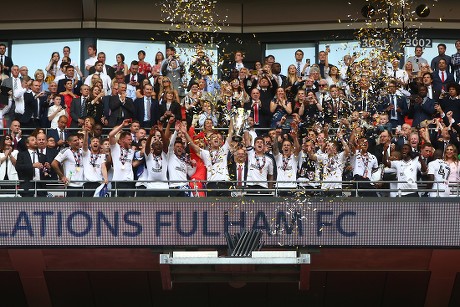 Fulham Celebrate Trophy Editorial Stock Photo - Stock Image | Shutterstock