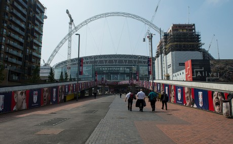 Branding On Wembley Way Editorial Stock Photo - Stock Image | Shutterstock