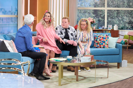 Holly Willoughby Phillip Schofield Helen Flanagan Editorial Stock Photo ...