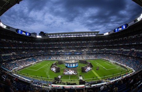 General View Santiago Bernabeu Stadium During Editorial Stock Photo ...
