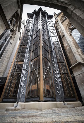 Weston Tower New Lift Staircase Leading Editorial Stock Photo - Stock ...