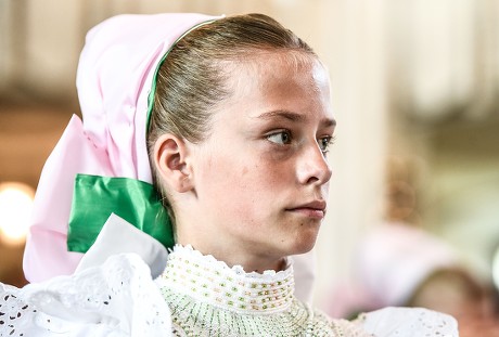 CATHOLIC SORBS THEIR TRADITIONAL COSTUMES ATTEND Editorial Stock Photo ...