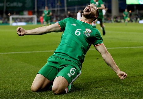 Alan Judge Republic Ireland Celebrates Scoring Editorial Stock Photo ...