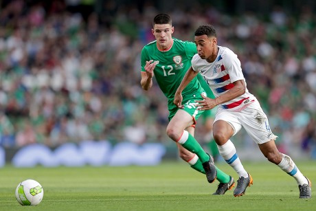 Republic Ireland Vs Usa Declan Rice Editorial Stock Photo - Stock Image ...