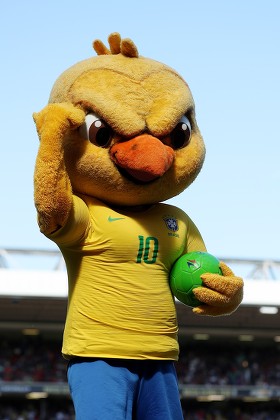 Brazil Football Mascot Canarinho Editorial Stock Photo - Stock Image ...