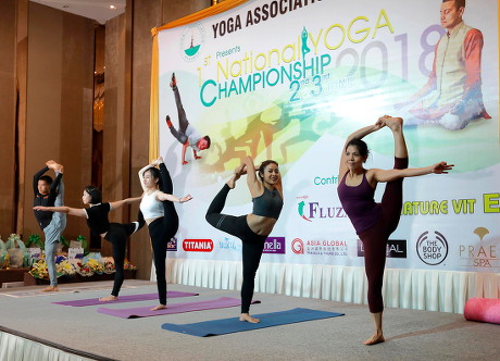 __COUNT__ 1st National Yoga Championship in Myanmar, Yangon - 03 Jun ...