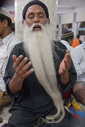 Bangladeshi Man Prays Before Iftar Breaking Editorial Stock Photo ...
