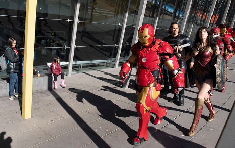 Media call for up coming Melbourne Oz Comic-Con, Australia - 04 Jun ...