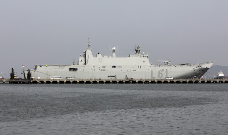General View Spanish Navy Lhd Landing Editorial Stock Photo - Stock ...