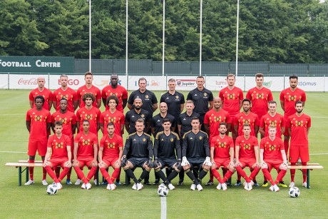 National Soccer Team Belgium Posing Team Editorial Stock Photo - Stock ...