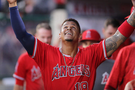 Los Angeles Angels Third Baseman Jefry Editorial Stock Photo - Stock ...
