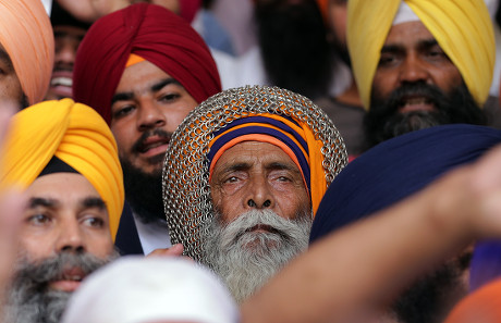 Sikh Man Wearing Warrior Attire Along Editorial Stock Photo - Stock ...