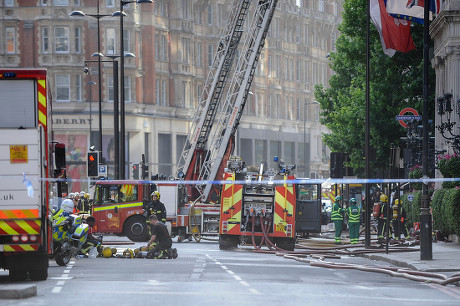 Firefighters Emergency Services Staff Work Scene Editorial Stock Photo ...