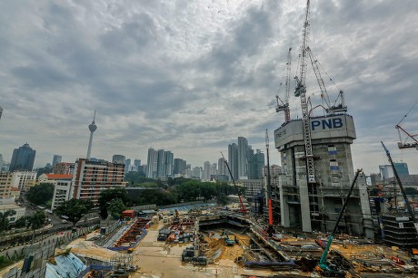 Under Construction Pnb 118 Building Kuala Editorial Stock Photo - Stock ...