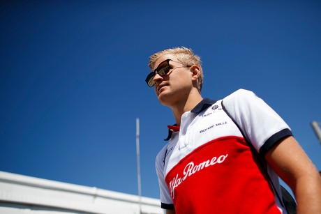 Swedish Formula One Driver Marcus Ericsson Editorial Stock Photo ...