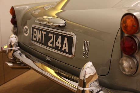 Rear Number Plate 1965 Aston Martin Editorial Stock Photo - Stock Image ...