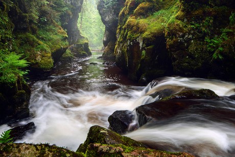 Haslach Gorge Haslach Rechenfelsen Black Forest Editorial Stock Photo ...