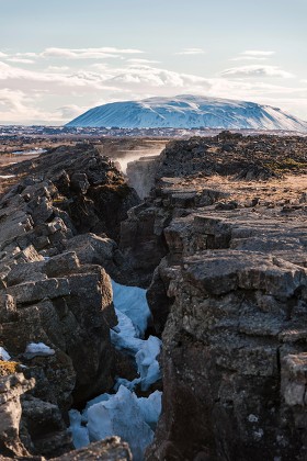 Continental Rift Between North American Eurasian Editorial Stock Photo ...