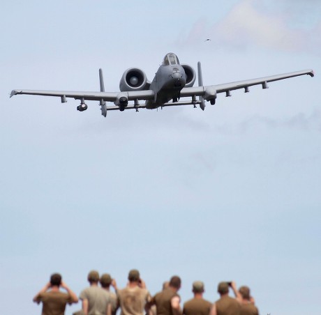 Us Army A10 Thunderbolt Ii Flies Editorial Stock Photo - Stock Image ...