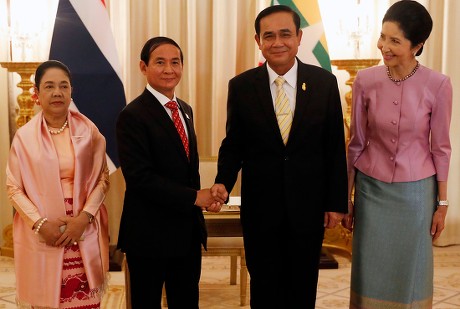 Win Myint Prayut Chanocha Editorial Stock Photo - Stock Image ...