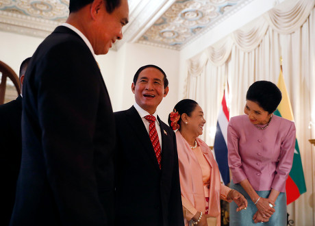 Win Myint Prayut Chanocha Editorial Stock Photo - Stock Image ...