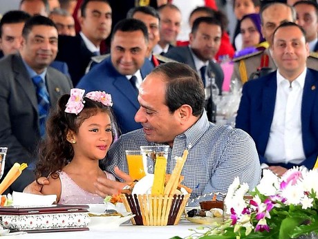 Egyptian President Abdel Fattah Alsisi Celebrates Editorial Stock Photo ...