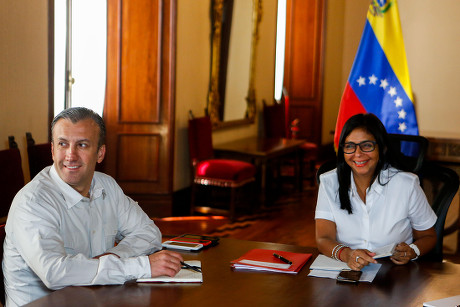 Newly Appointed Vice President Venezuela Delcy Editorial Stock Photo ...