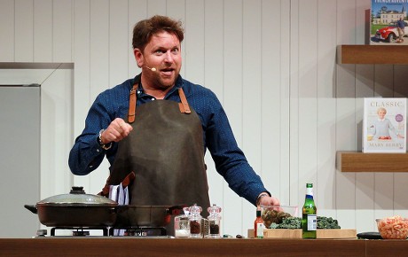 James Martin Cooking Big Kitchen Bbc Editorial Stock Photo - Stock ...