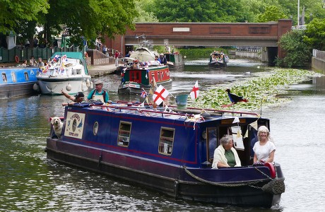 Boats Take Part Parade Opening Waterfest Editorial Stock Photo - Stock ...