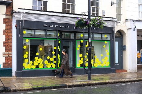 Annual Wimbledon tennis window display competition, London, UK - 17 Jun ...