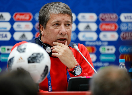Panamas Head Coach Hernan Gomez Attends Editorial Stock Photo - Stock ...