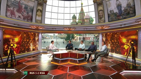 Screen Grabs Shows Itv World Cup Editorial Stock Photo - Stock Image ...