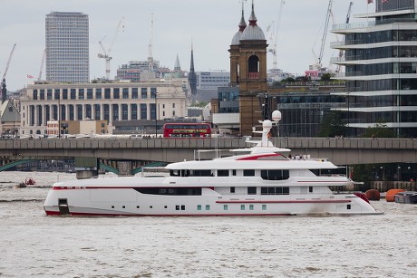 Bruce Grossmans 180 Feet Long Superyacht Editorial Stock Photo - Stock ...