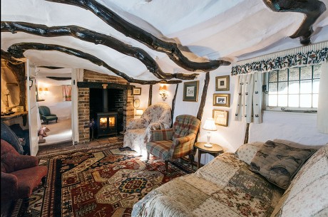 Sale of historic medieval hovel home, UK - Jun 2018 Stock Pictures ...