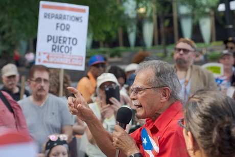 Oscar Lopez Rivera Advocate Independence Former Editorial Stock Photo ...