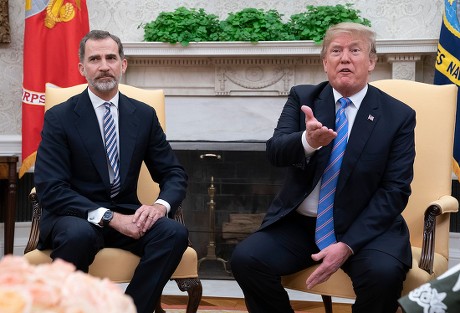 United States President Donald Trump Meets Editorial Stock Photo ...