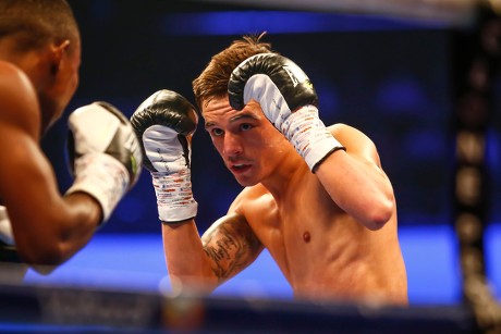 Josh Taylor vs Viktor Postol, Glasgow - 23 Jun 2018 Stock Pictures ...