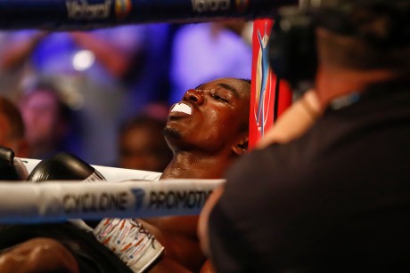 Josh Taylor vs Viktor Postol, Glasgow - 23 Jun 2018 Stock Pictures ...