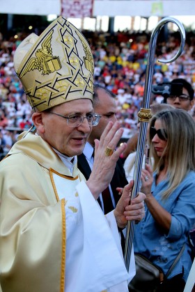 Cardinal Angelo Amato Attends Ceremony Pablo Editorial Stock Photo ...