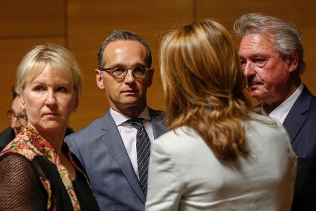 Lr Swedish Foreign Minister Margot Wallstrom Editorial Stock Photo ...