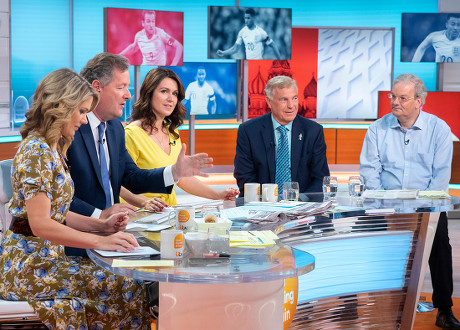 Charlotte Hawkings Piers Morgan Susanna Reid Editorial Stock Photo ...